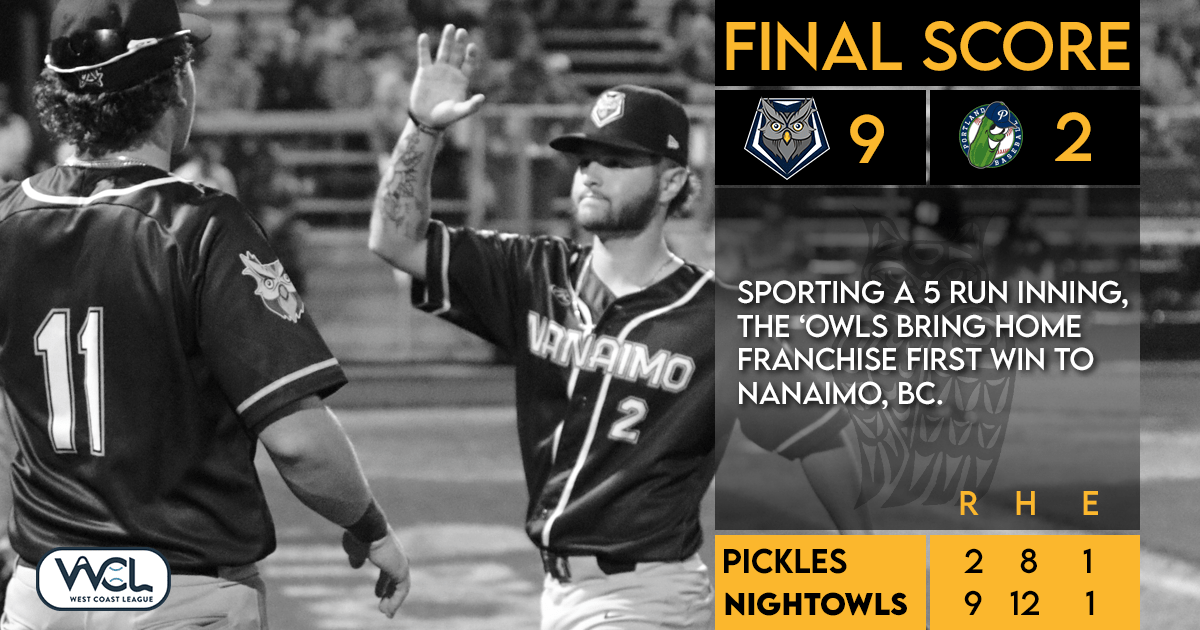 NightOwls soar to first win – Nanaimo NightOwls